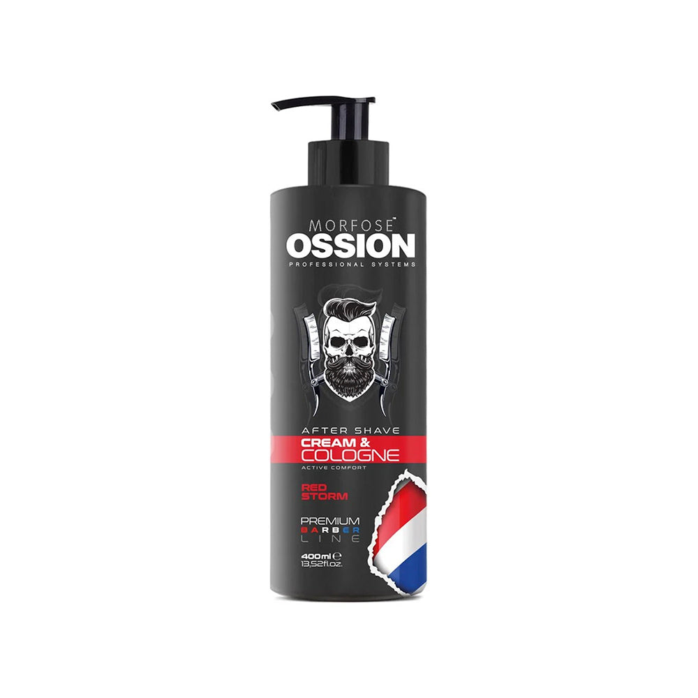 After Shave Cream & Cologne Línea Premium Barbería Red Storm 400 ml. O ...